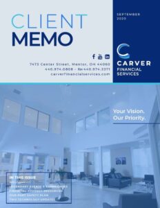 Client Communications – Carver Financial Services